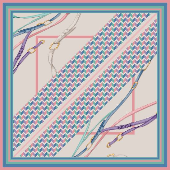 Chevron Belt Beige – Gabiano